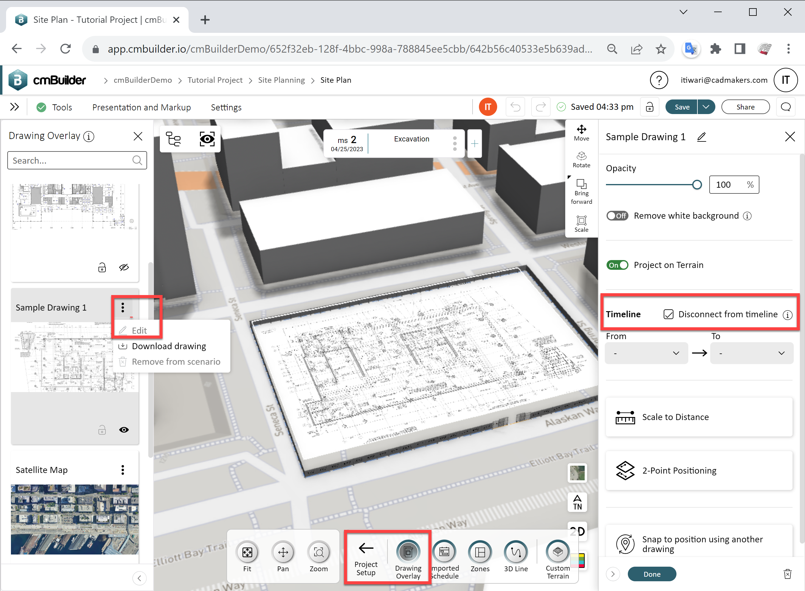 1.2 Managing Drawing Visibility – cmBuilder Support