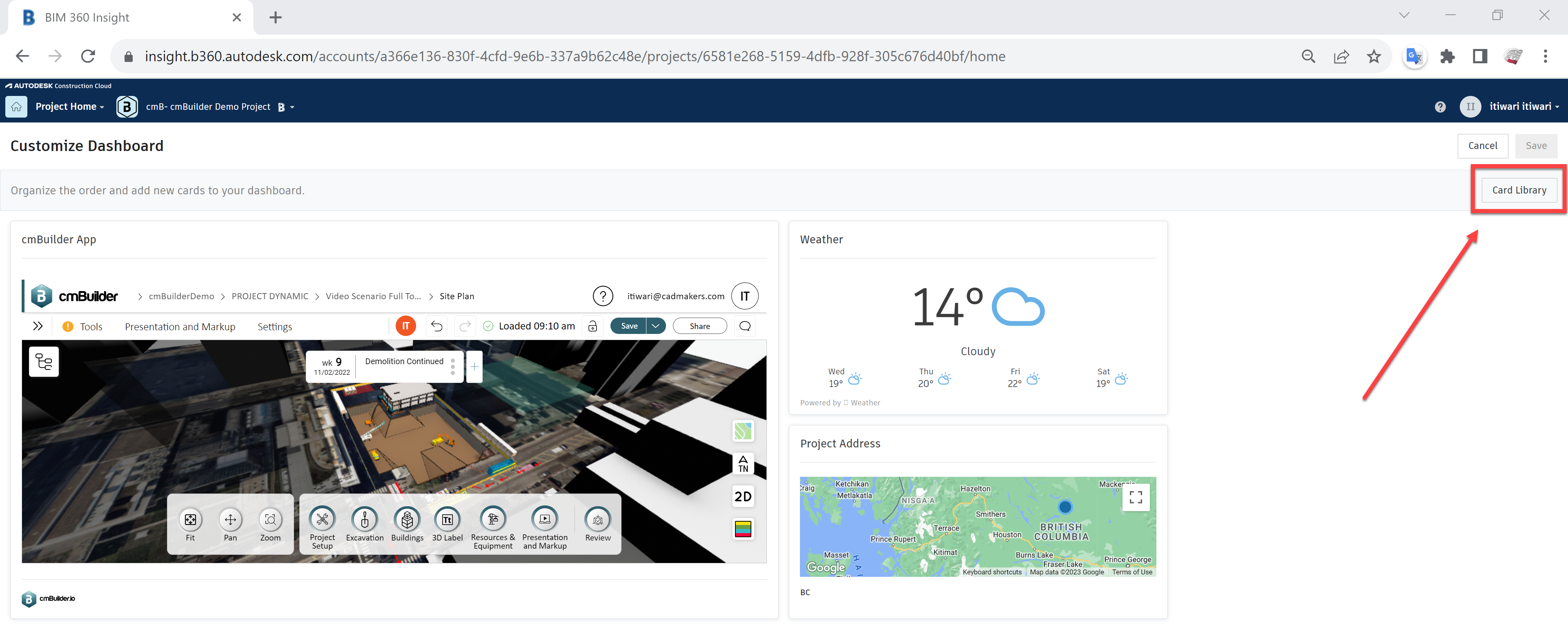 2.0 Add cmBuilder to your Autodesk Construction Cloud Dashboard ...