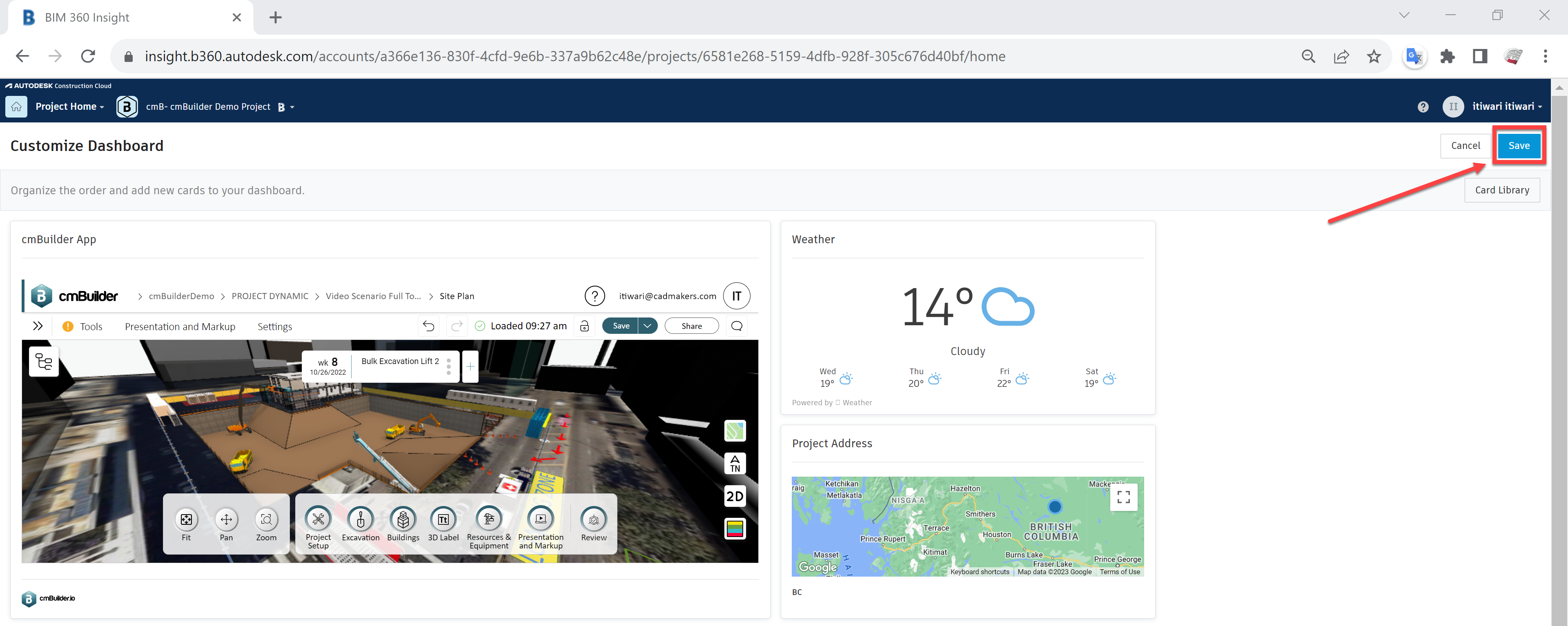 2.0 Add cmBuilder to your Autodesk Construction Cloud Dashboard ...