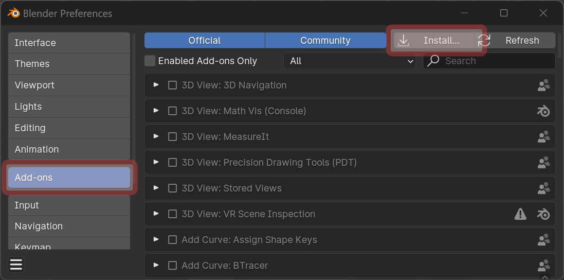 6.3 Importing a Satellite Scan model (3D City Map with Blosm for Blender) – cmBuilder Support