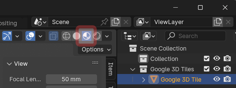 6.3 Importing a Satellite Scan model (3D City Map with Blosm for ...