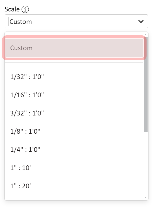 1.1.2 Drawing Overlay - Scale – cmBuilder Support