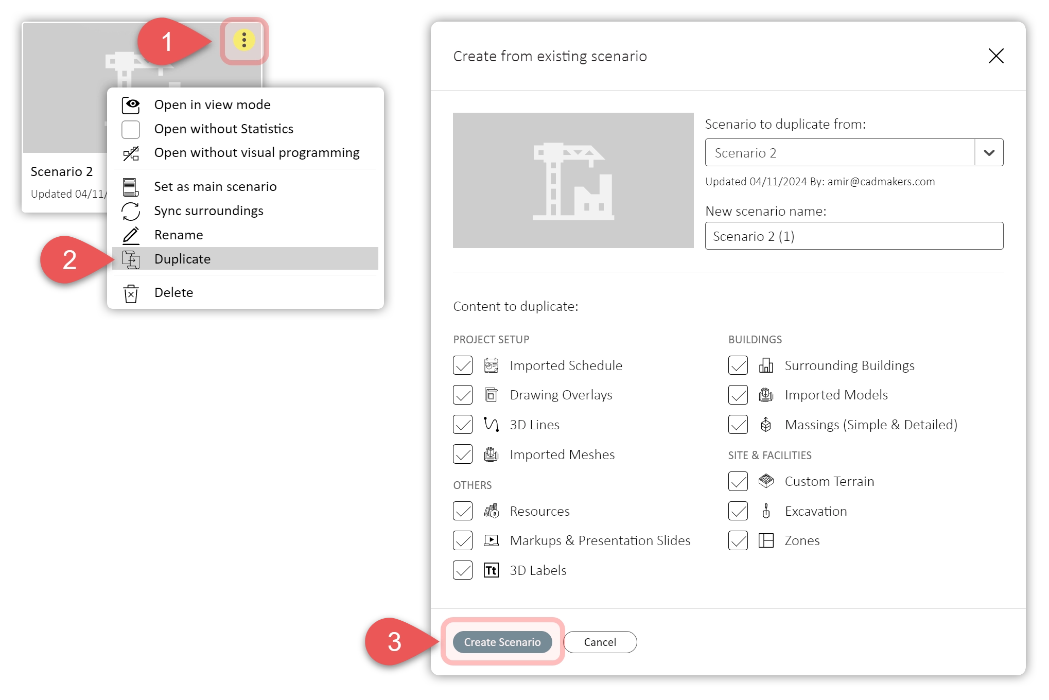 05 Create Scenario Cmbuilder Support 